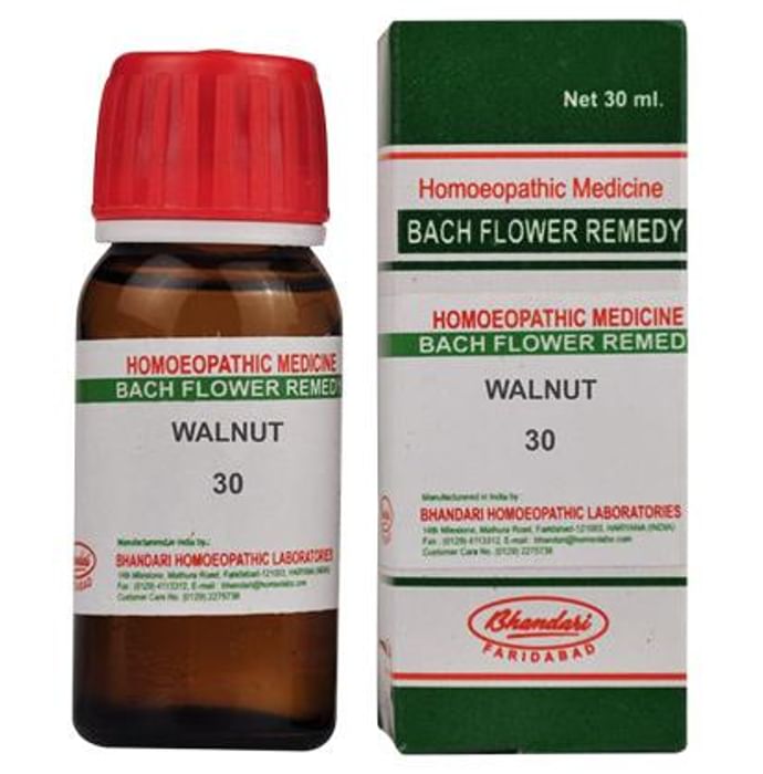 Bhandari Bach Flower Walnut 30 Bach Flower – AYUSH Upchar