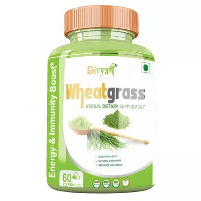 Divya Shree Wheatgrass Capsules – AYUSH Upchar