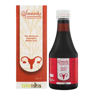 Trividha Hormonika Syrup – AYUSH Upchar