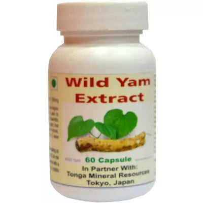 Tonga Herbs Wild-Yam Extract Capsules – AYUSH Upchar