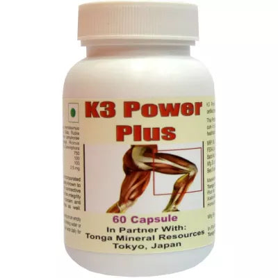 Tonga Herbs K3 Power Plus Capsules – AYUSH Upchar