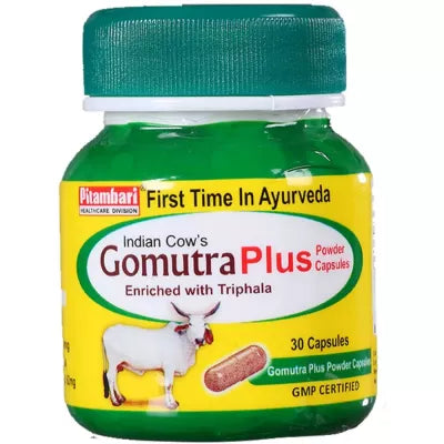Pitambari Gomutra Plus Capsules – AYUSH Upchar