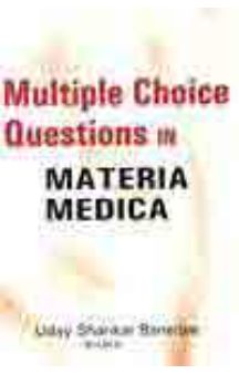 Multiple Choice Questions In Materia Medica – AYUSH Upchar
