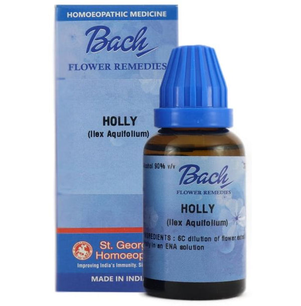 St. George’s Bach Flower Holly Bach Flower – AYUSH Upchar