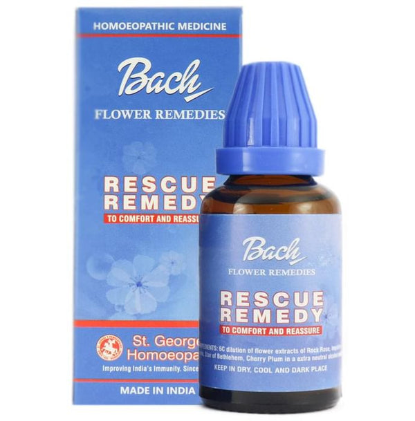 St. George’s Bach Flower Rescue Remedy Bach Flower – AYUSH Upchar