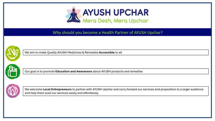 Earn with Us – AYUSH Upchar