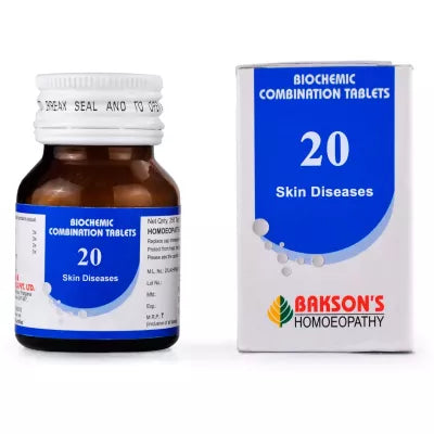 Bakson Biochemic Combination 20 – AYUSH Upchar