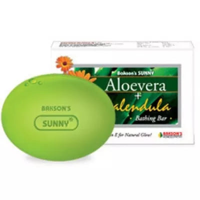 Bakson Sunny Aloevera Calendula Soap – AYUSH Upchar