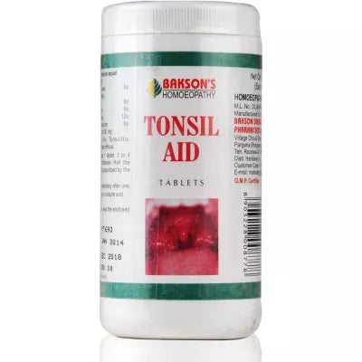 Bakson Tonsil Aid Tablets – AYUSH Upchar