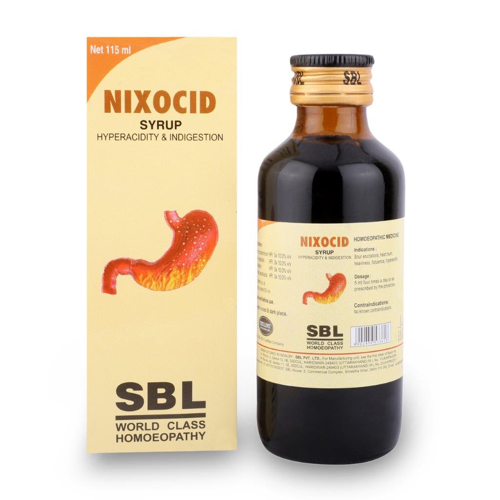 SBL Nixocid Syrup – AYUSH Upchar